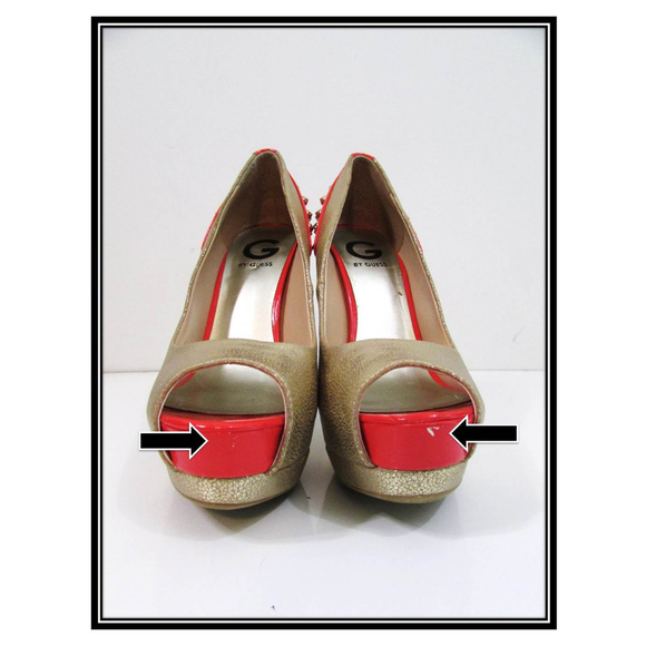 G by Guess | Shoes | G By Guess Open Toe Studded High Heel | Poshmark